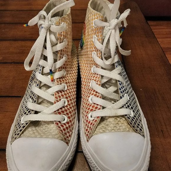 Converse | Shoes | Converse All Star High Mesh Pride Edition | Poshmark
